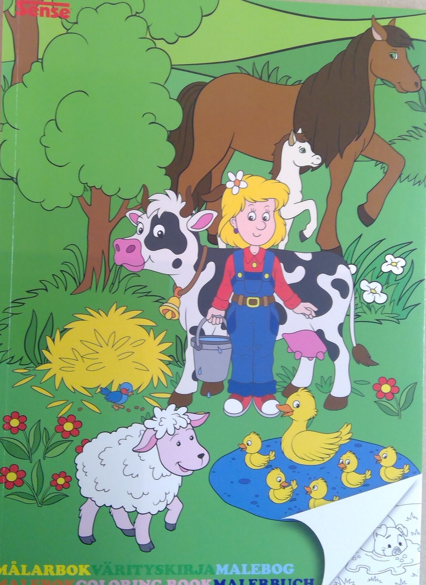 Malebog A4 på landet 36sider | KUN 29,95 DKK