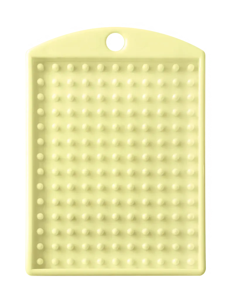 Pixel nøglering pastel gul | KUN 7,95 DKK